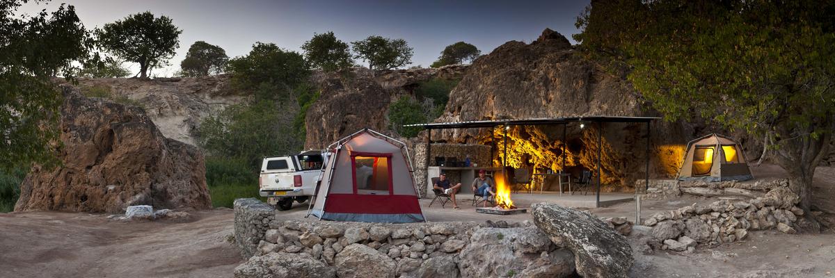 Ongongo Waterfall Campsite - Unterkünfte - Namibia Reisen ...