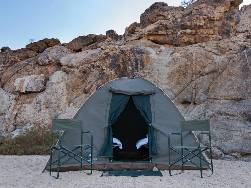 Ongongo Waterfall Campsite - Unterkünfte - Namibia Reisen ...